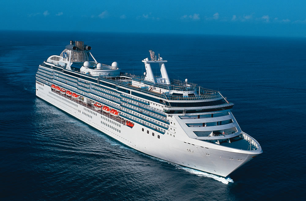 Ficha técnica do Island Princess, Princess Cruises - Logitravel
